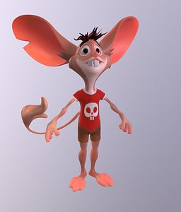 Cartoon Rat 3D Models for Download | TurboSquid