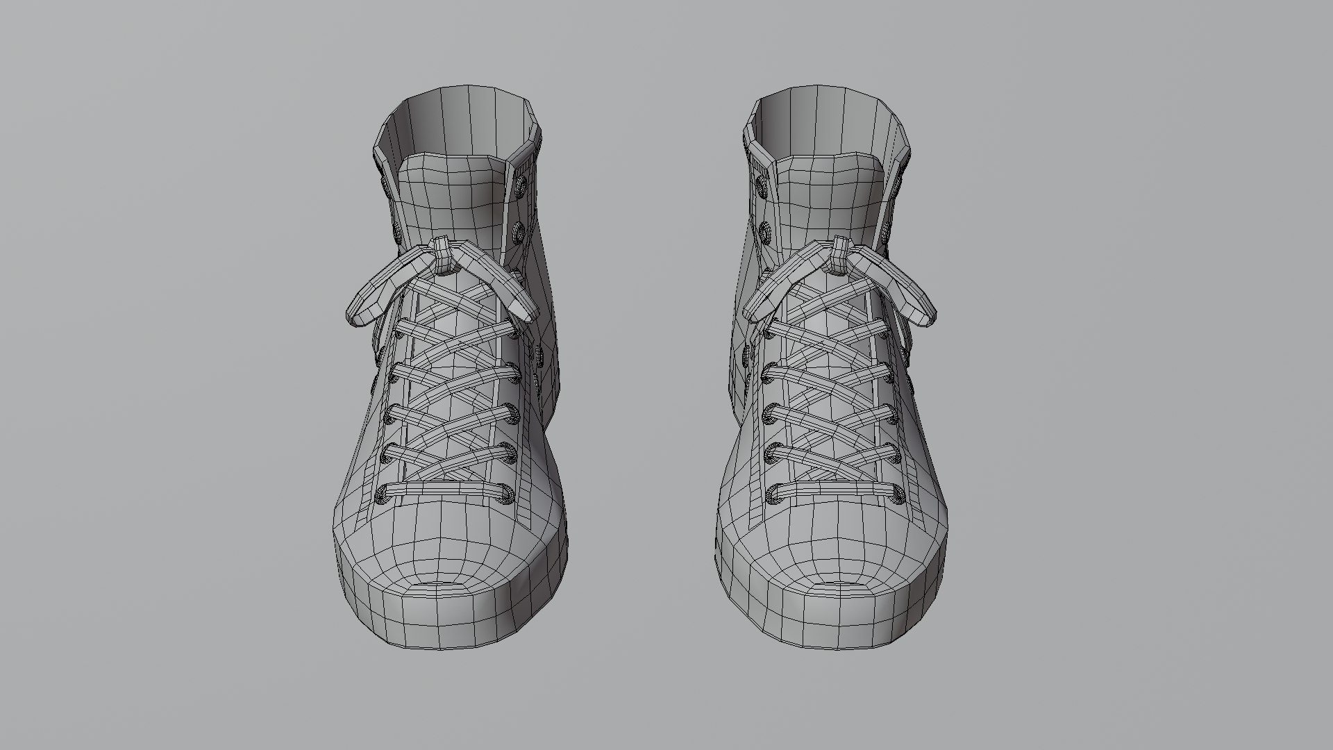 Converse Sneakers All Star - Low Poly - 02 3D Model - TurboSquid 1736501