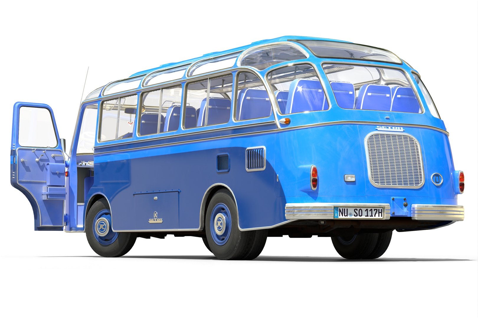 Setra S6 3D - TurboSquid 2106437