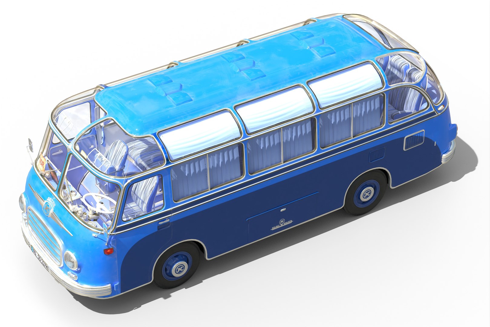 Setra S6 3D - TurboSquid 2106437