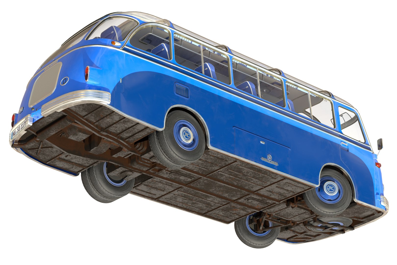 Setra S6 3D - TurboSquid 2106437