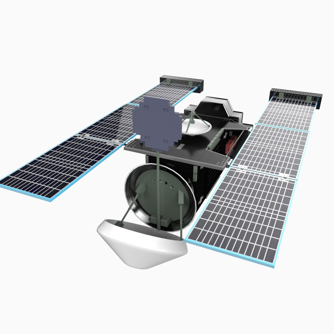 nasa stardust spacecraft 3d c4d