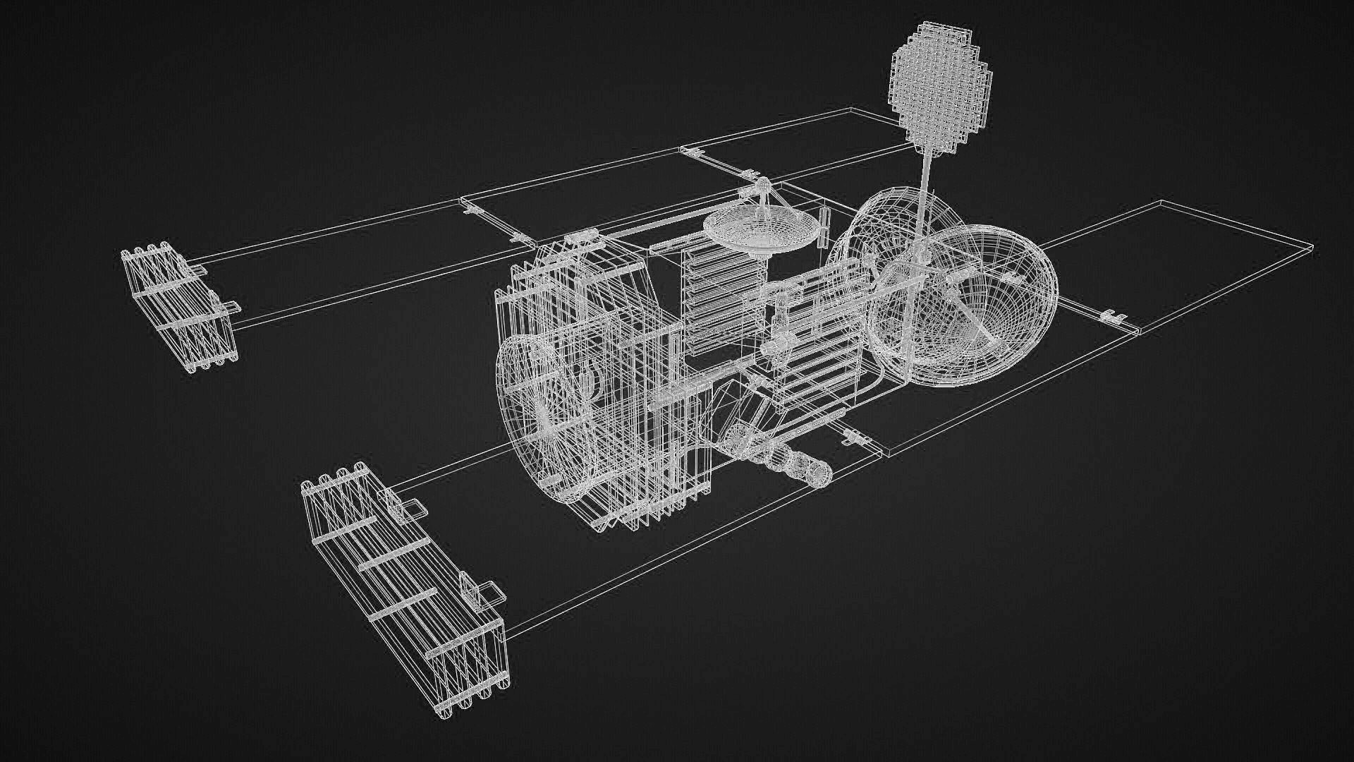 nasa stardust spacecraft 3d c4d