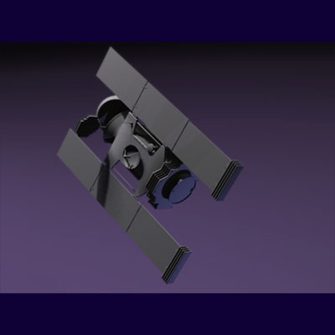 nasa stardust spacecraft 3d c4d