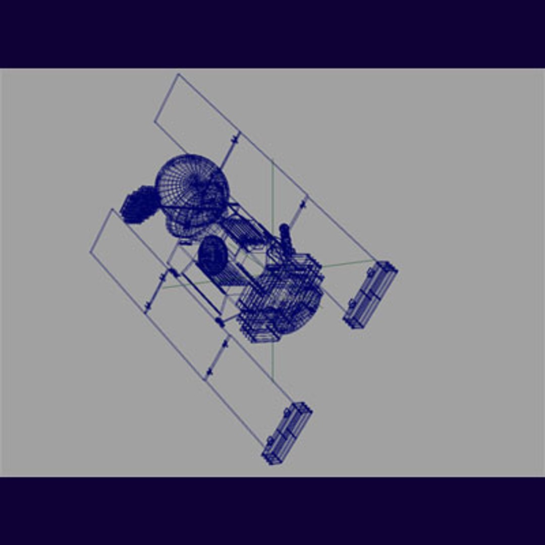 nasa stardust spacecraft 3d c4d