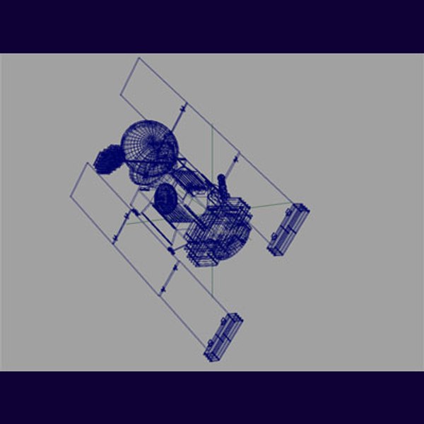 nasa stardust spacecraft 3d c4d