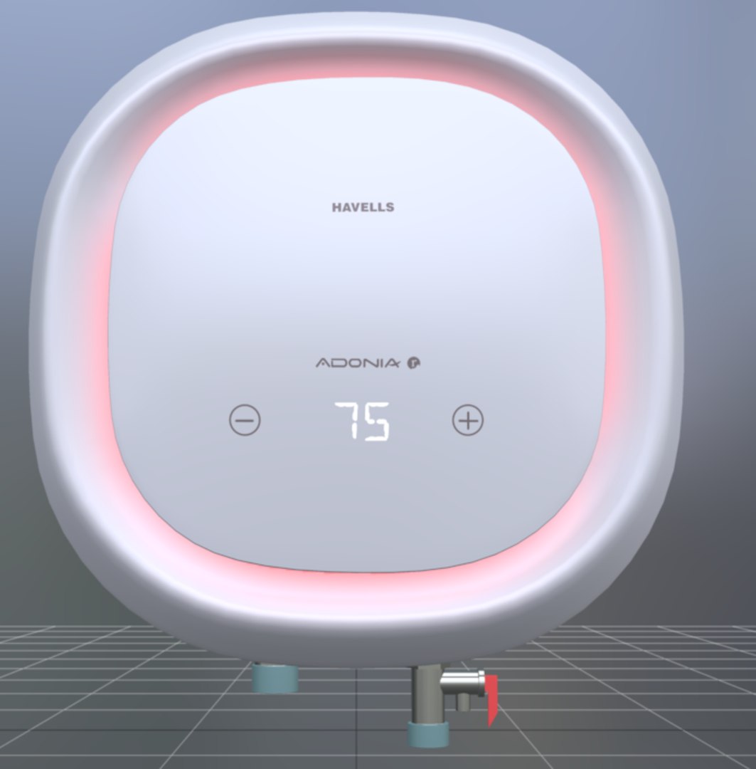 Havells Adonia Digital 25L Storage Water Geyser 3D Model - TurboSquid ...