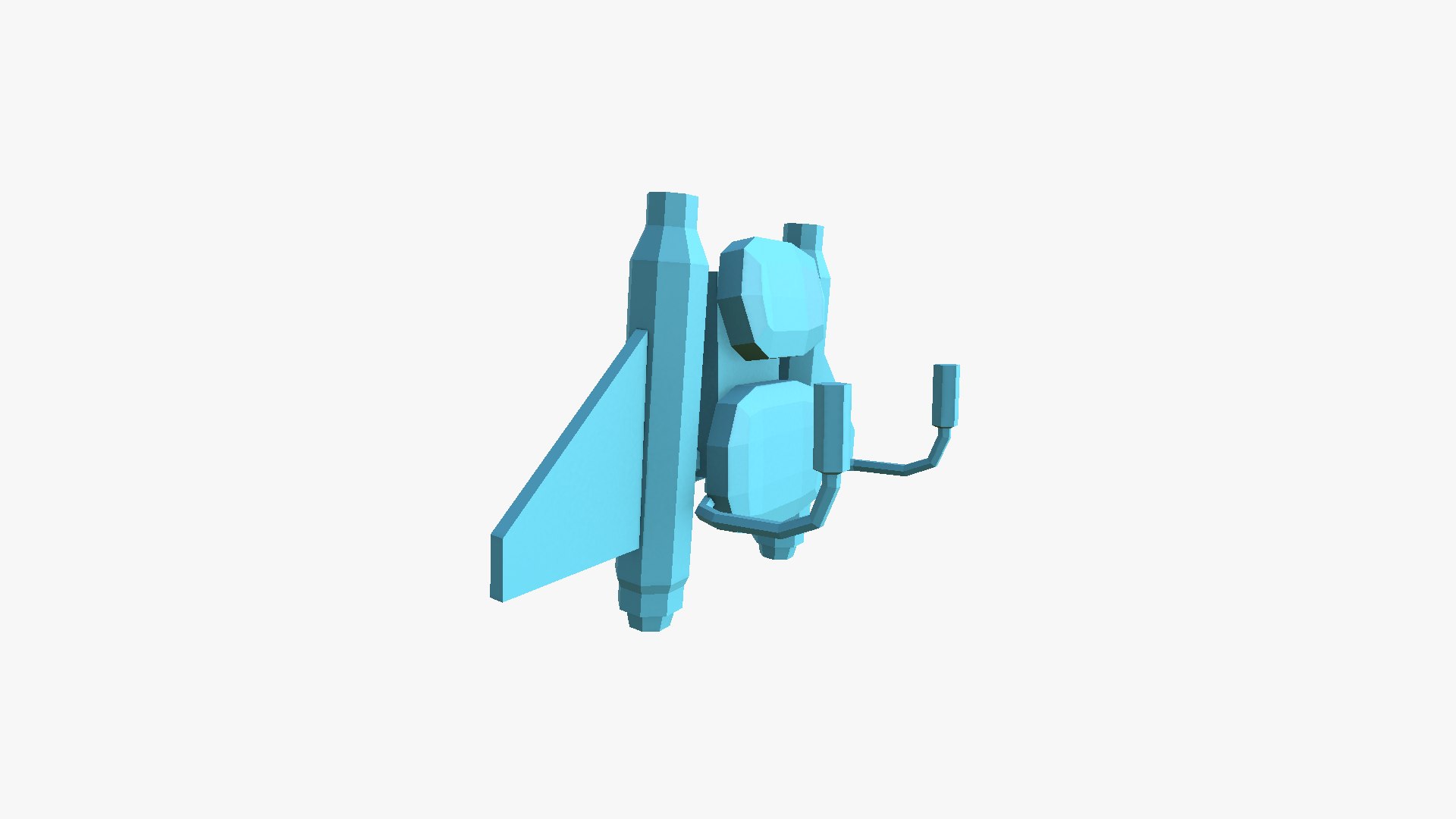 Jetpack Low Poly C01 - SciFi Character Design 3D Model - TurboSquid 2255351