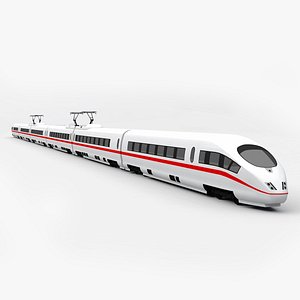 ICE Train3Dモデルダウンロード用。TurboSquid