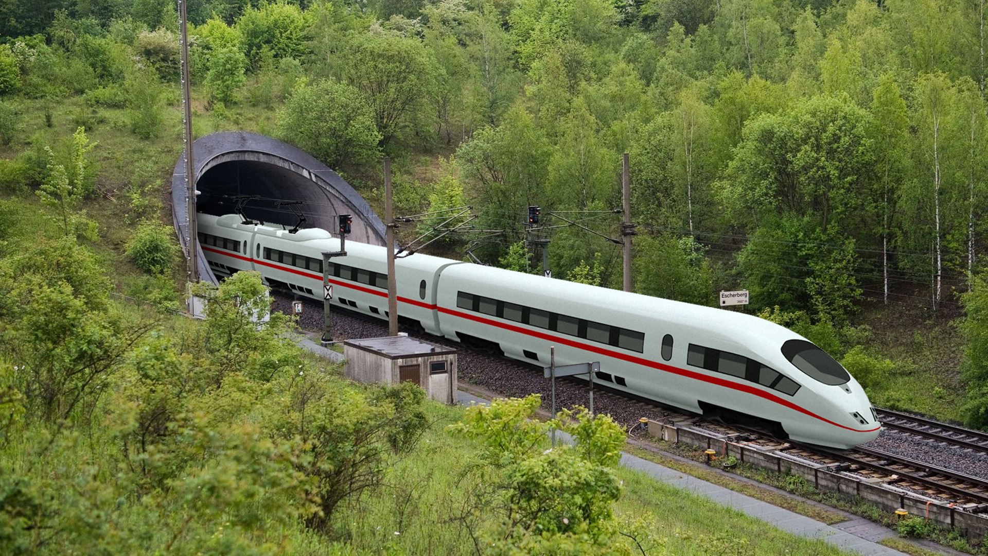 ICE 3 Train Model - TurboSquid 1995002