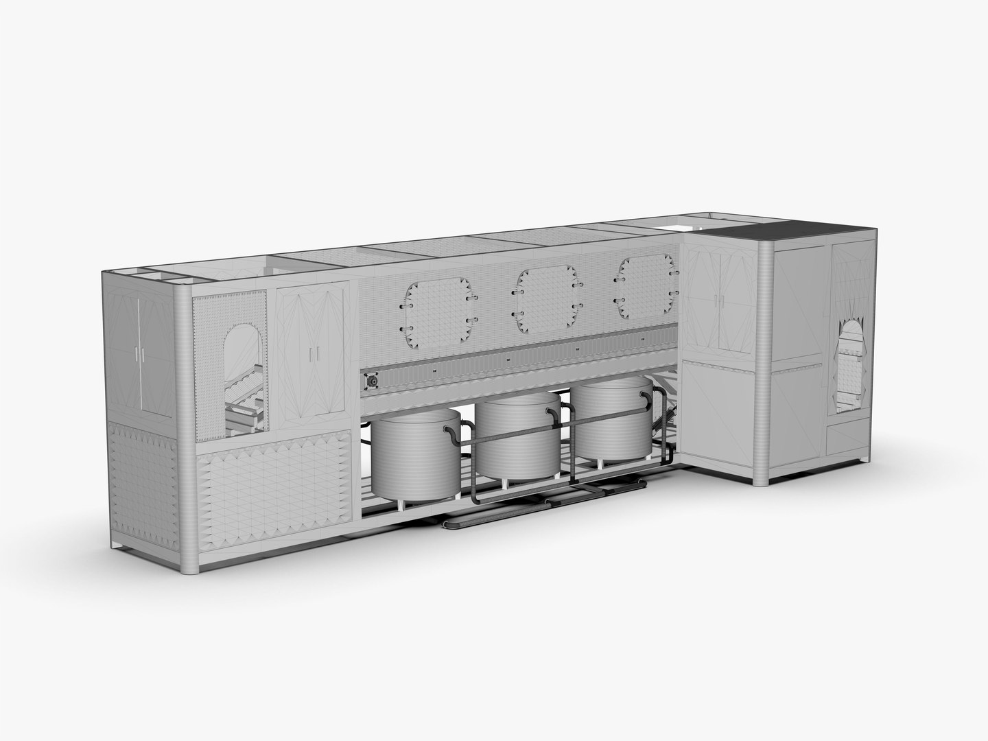 3D Automatic Filling Machine - TurboSquid 2153367