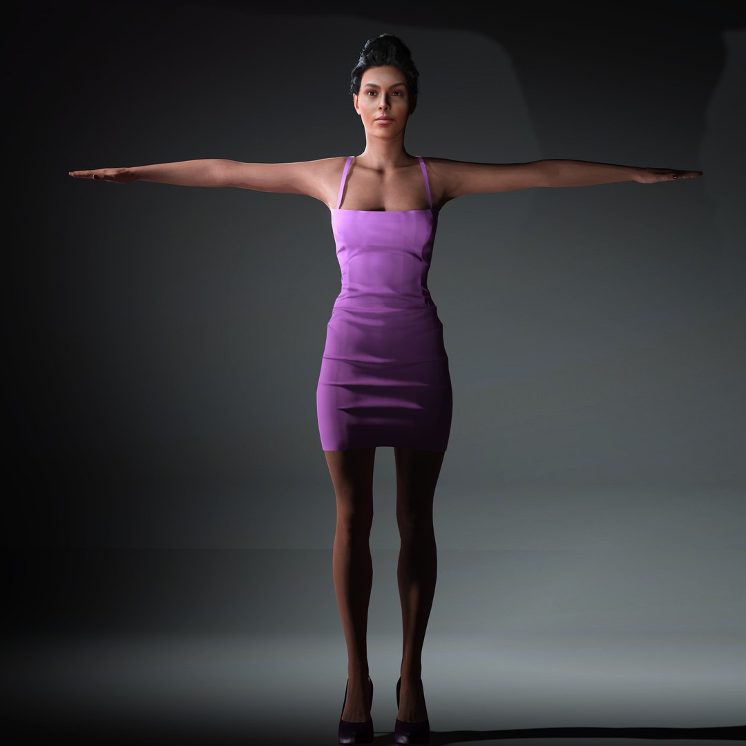 Georgina Rodriguez Character 3D Model - TurboSquid 2303351