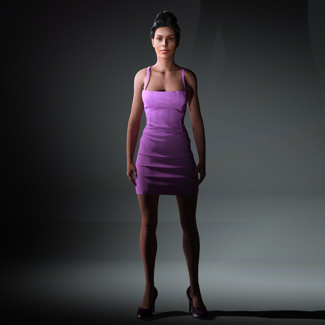 Georgina Rodriguez Character 3D Model - TurboSquid 2303351