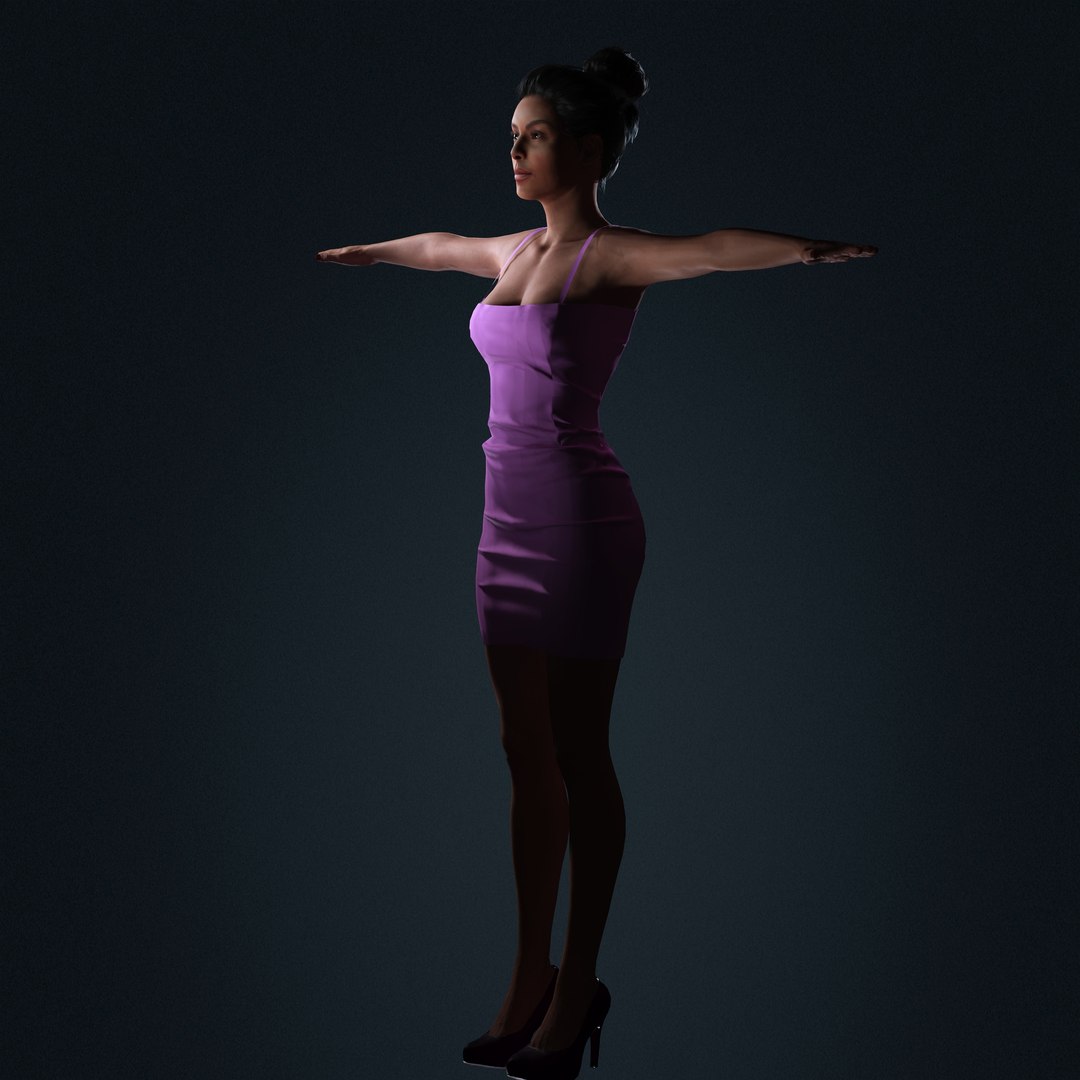 Georgina Rodriguez Character 3D Model - TurboSquid 2303351