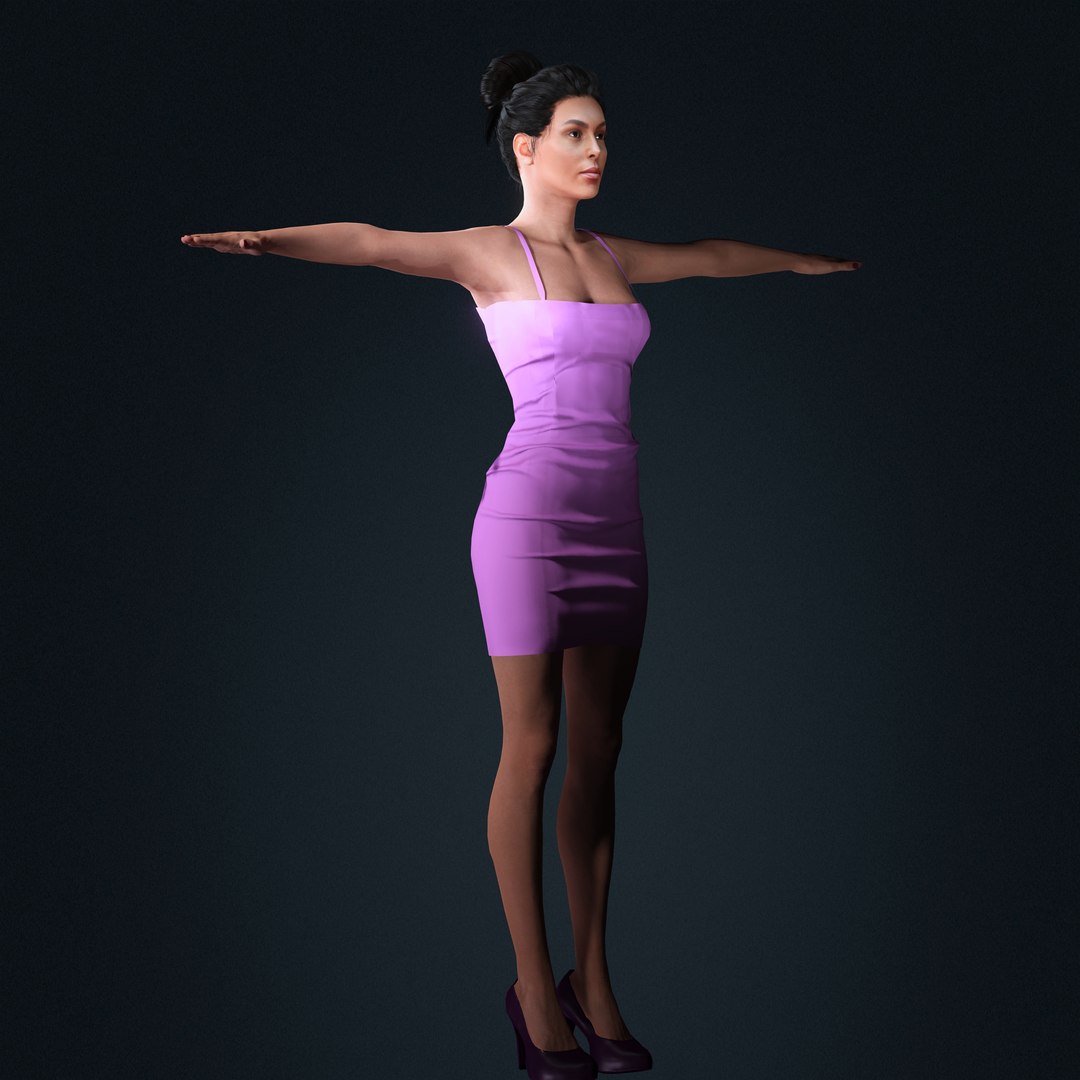 Georgina Rodriguez Character 3D Model - TurboSquid 2303351