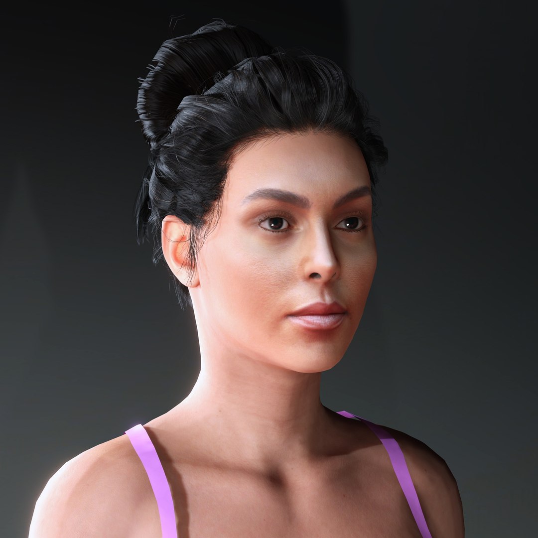 Georgina Rodriguez Character 3D Model - TurboSquid 2303351