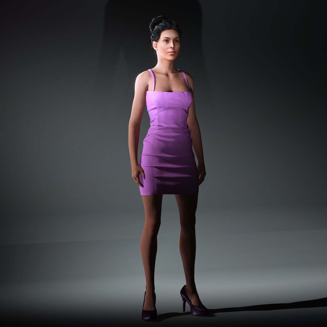 Georgina Rodriguez Character 3D Model - TurboSquid 2303351
