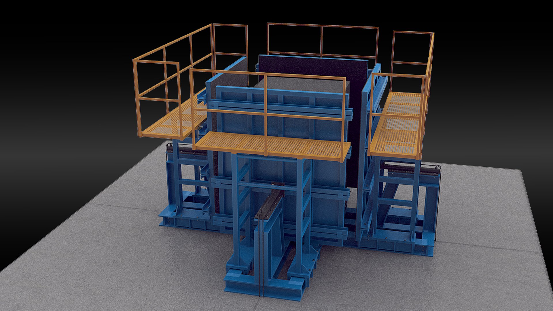 Casting Elevators 3d Max