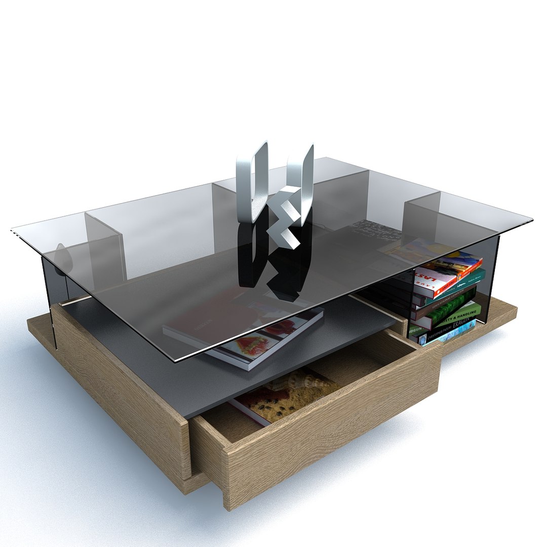 3d model hulsta coffee table