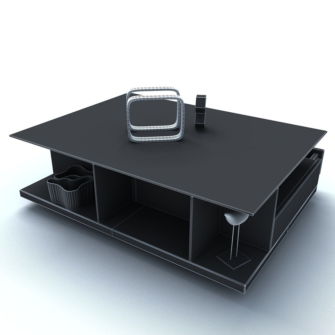 3d model hulsta coffee table