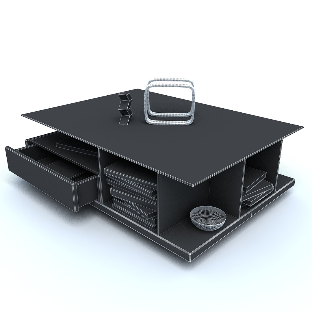 3d model hulsta coffee table