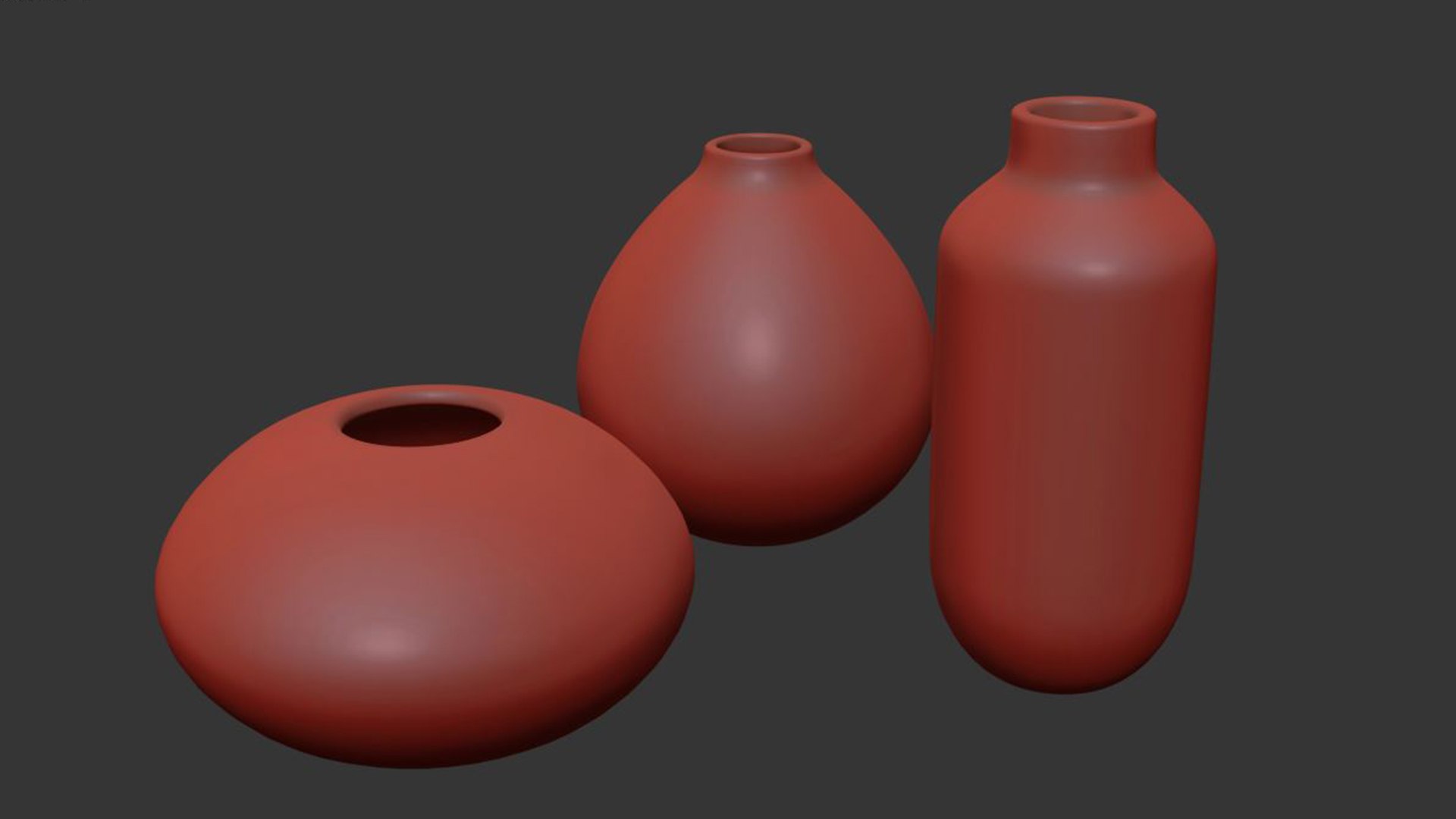 Tallan Handcrafted Ceramic Vases 3D Model - TurboSquid 2371929