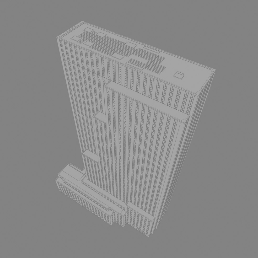 International Building 3D Model - TurboSquid 1623731