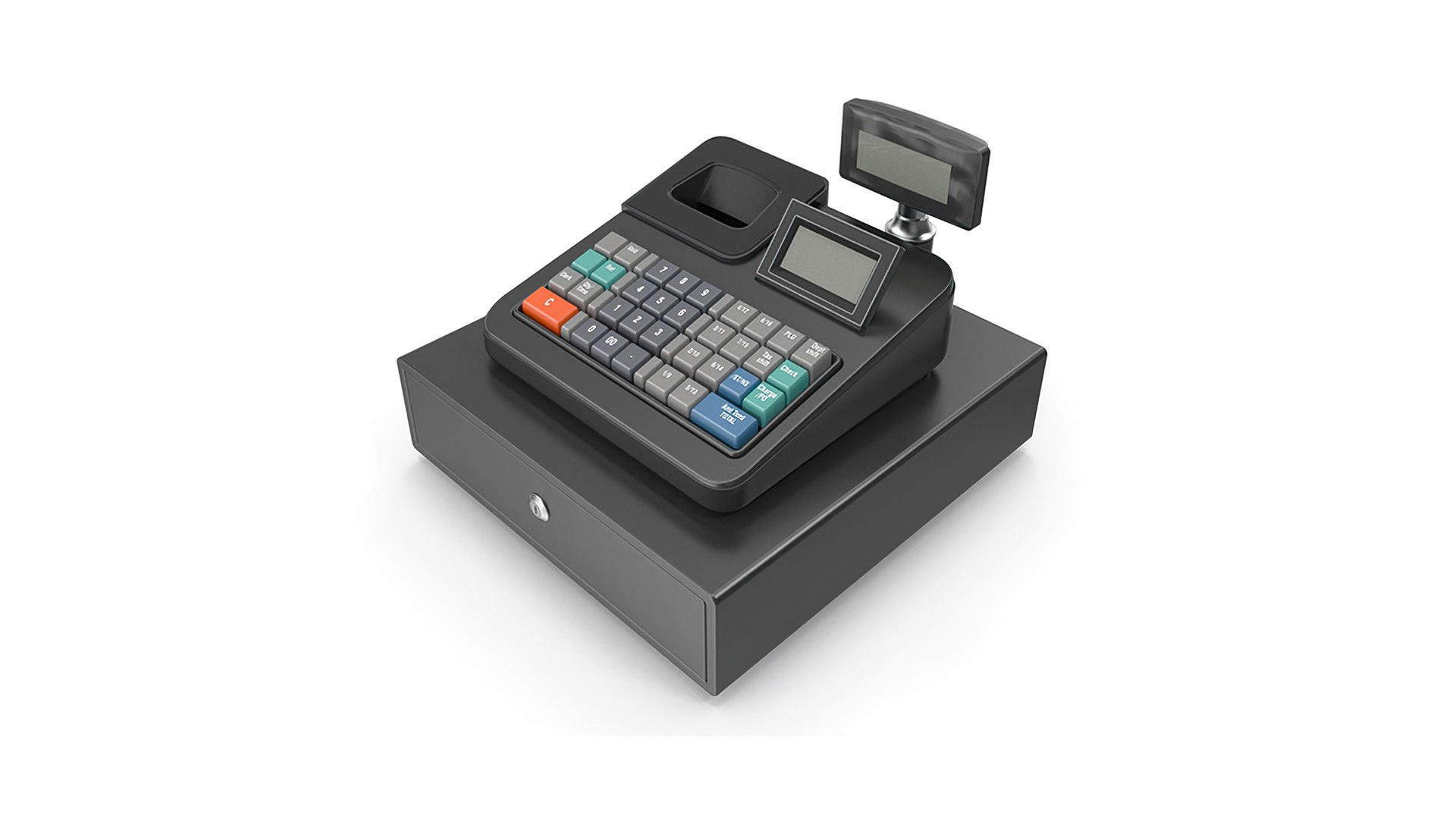 3D Cash Register - TurboSquid 2157178