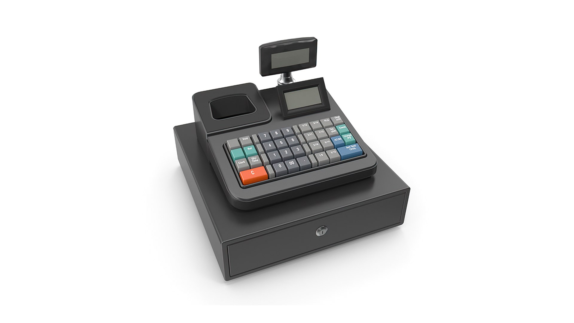 3D Cash Register - TurboSquid 2157178