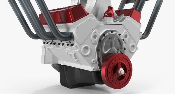 Hot rod v8 engine 3D model - TurboSquid 1300236