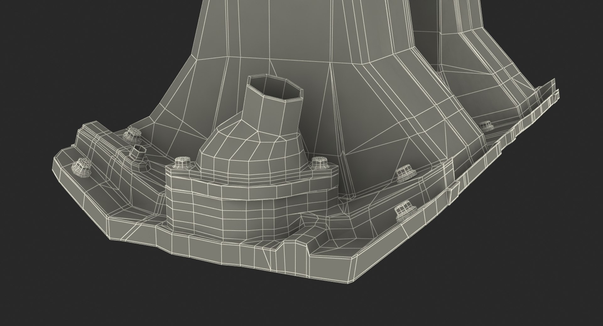 Hot rod v8 engine 3D model - TurboSquid 1300236