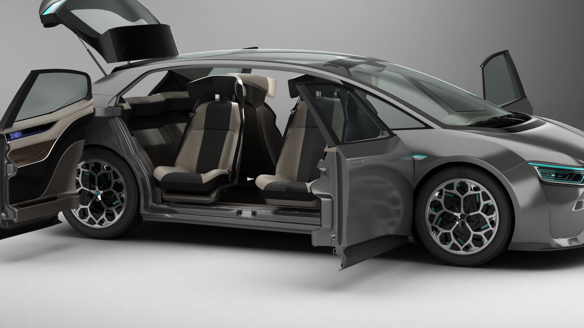 Generic Future EV 3D - TurboSquid 1869665