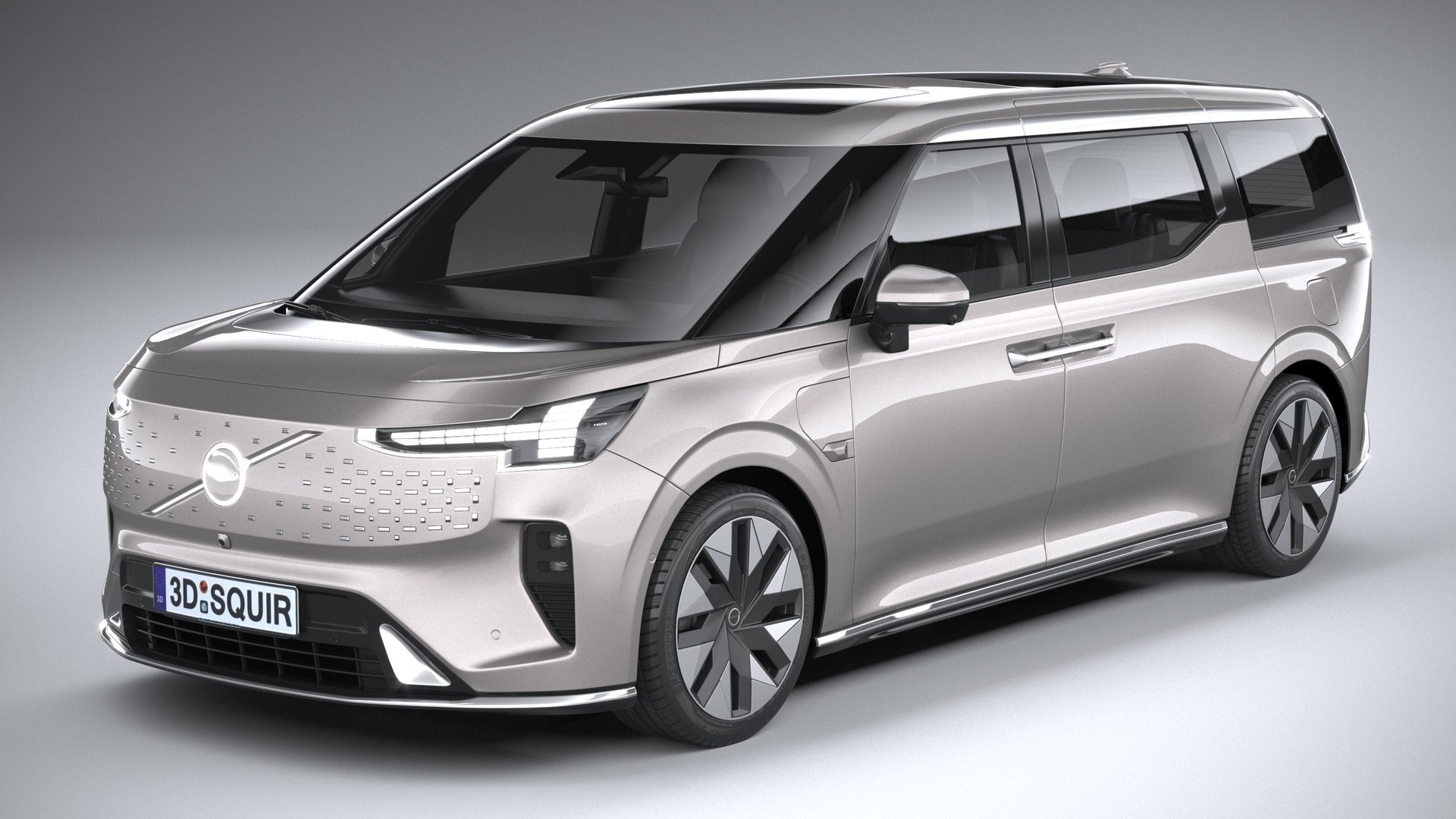 Volvo EM90 2024 3D Model - TurboSquid 2174459