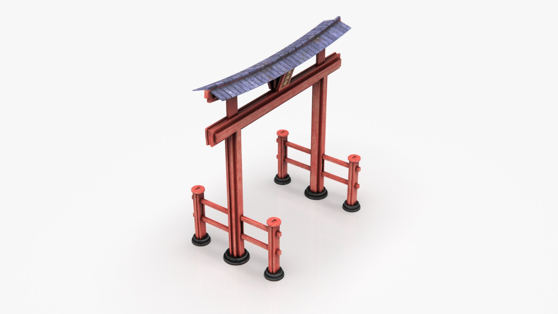 Ryobu Torii 3D Model - TurboSquid 1855187