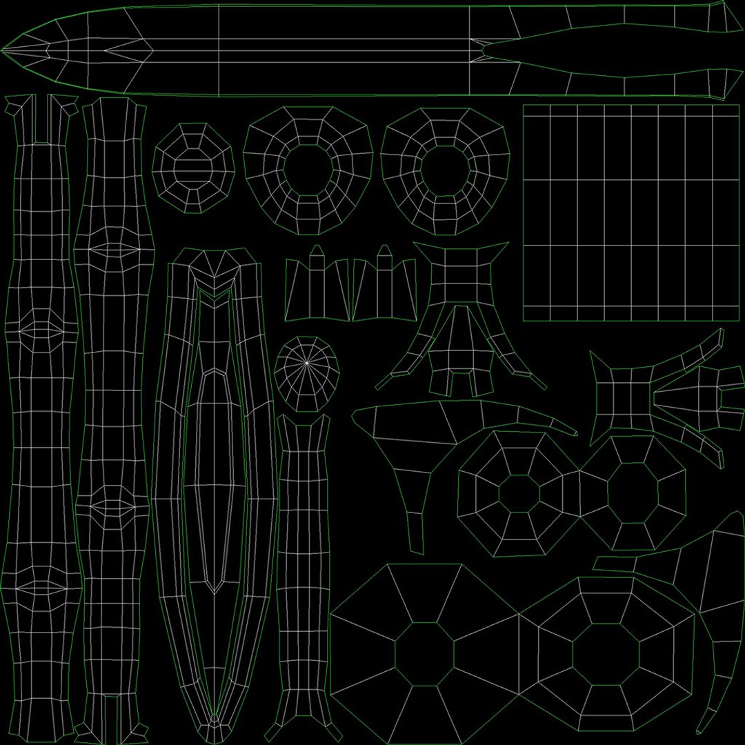 Free Ing Sword 3d Model