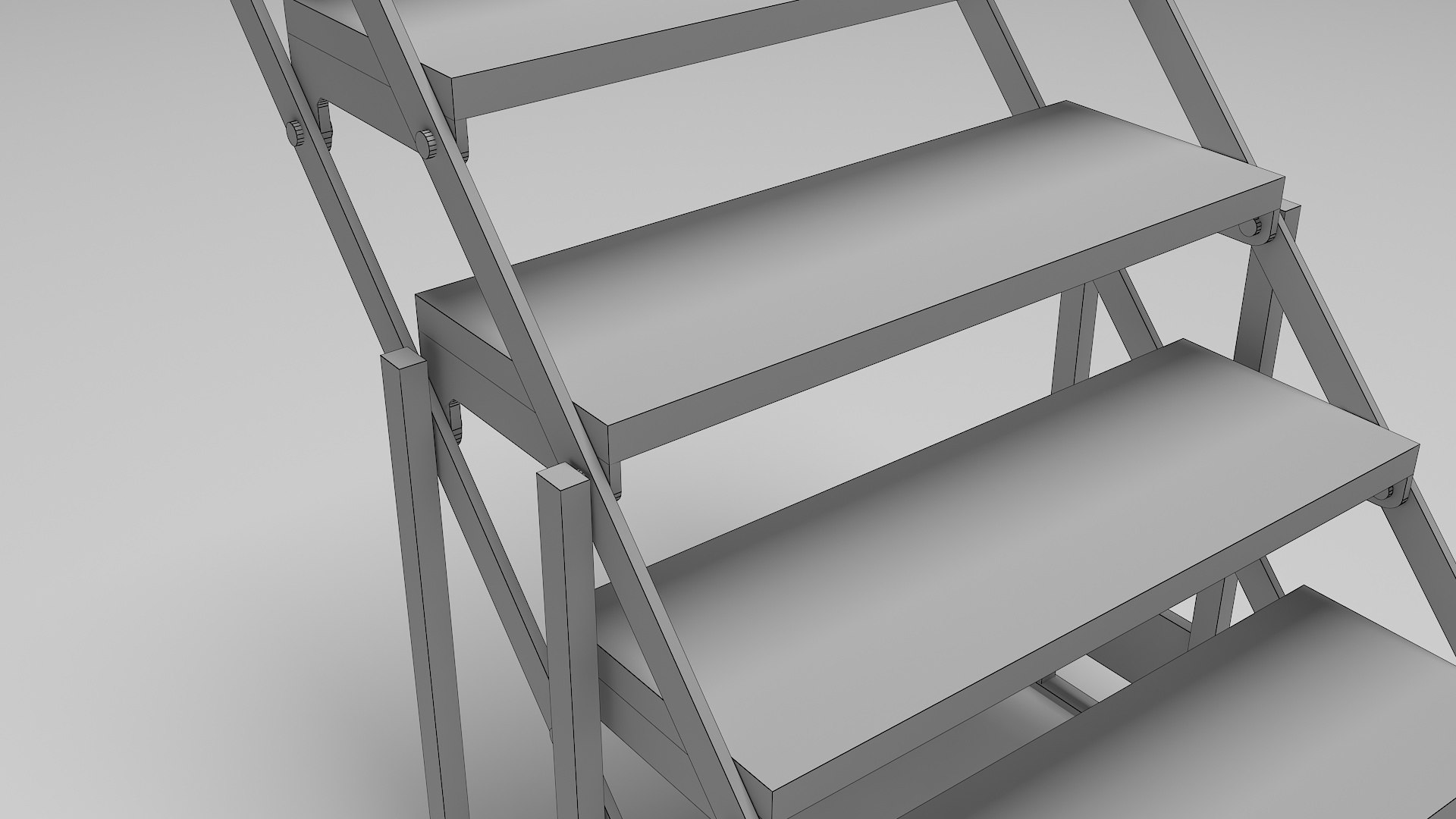 3D Model Folding Shelf Table Auto Lift - TurboSquid 2176021