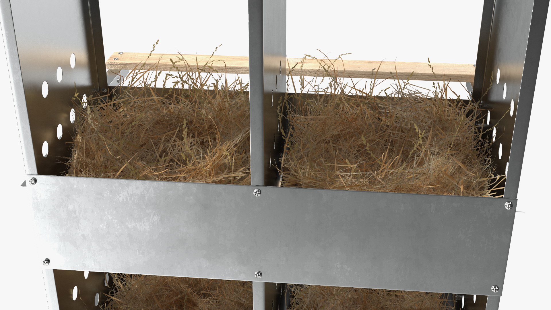 4-Hole Metal Chicken Nesting Box 3D Model - TurboSquid 2076114