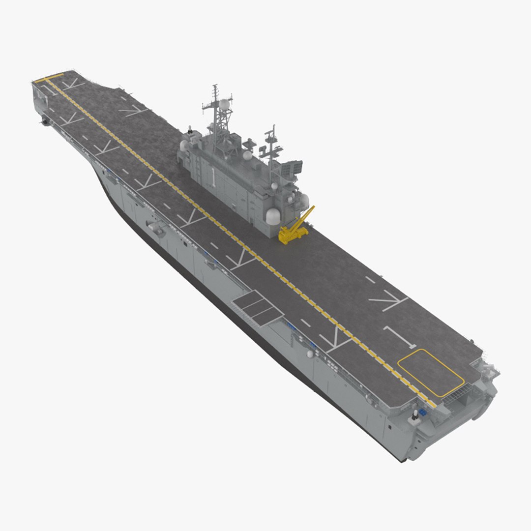 3D Tarawa-class Amphibious Assault Ship - TurboSquid 1731949