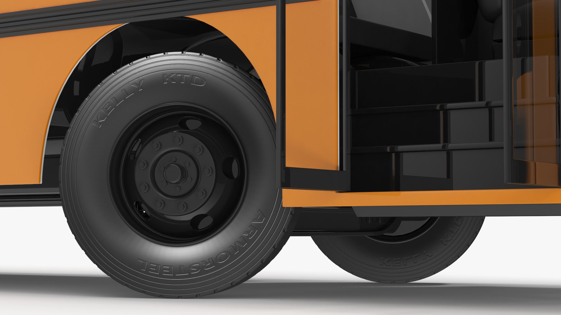 Electric School Bus Rigged For Maya 3D Model - TurboSquid 2149924