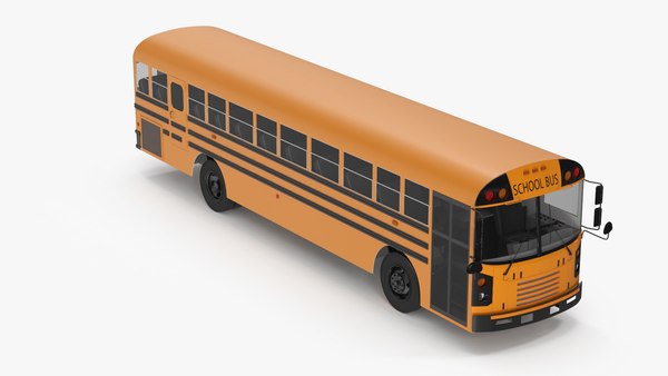 modelo 3d Autobús escolar eléctrico preparado para Maya - TurboSquid ...
