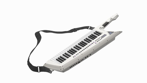 modelo 3d Keytar Blanco - TurboSquid 1783988