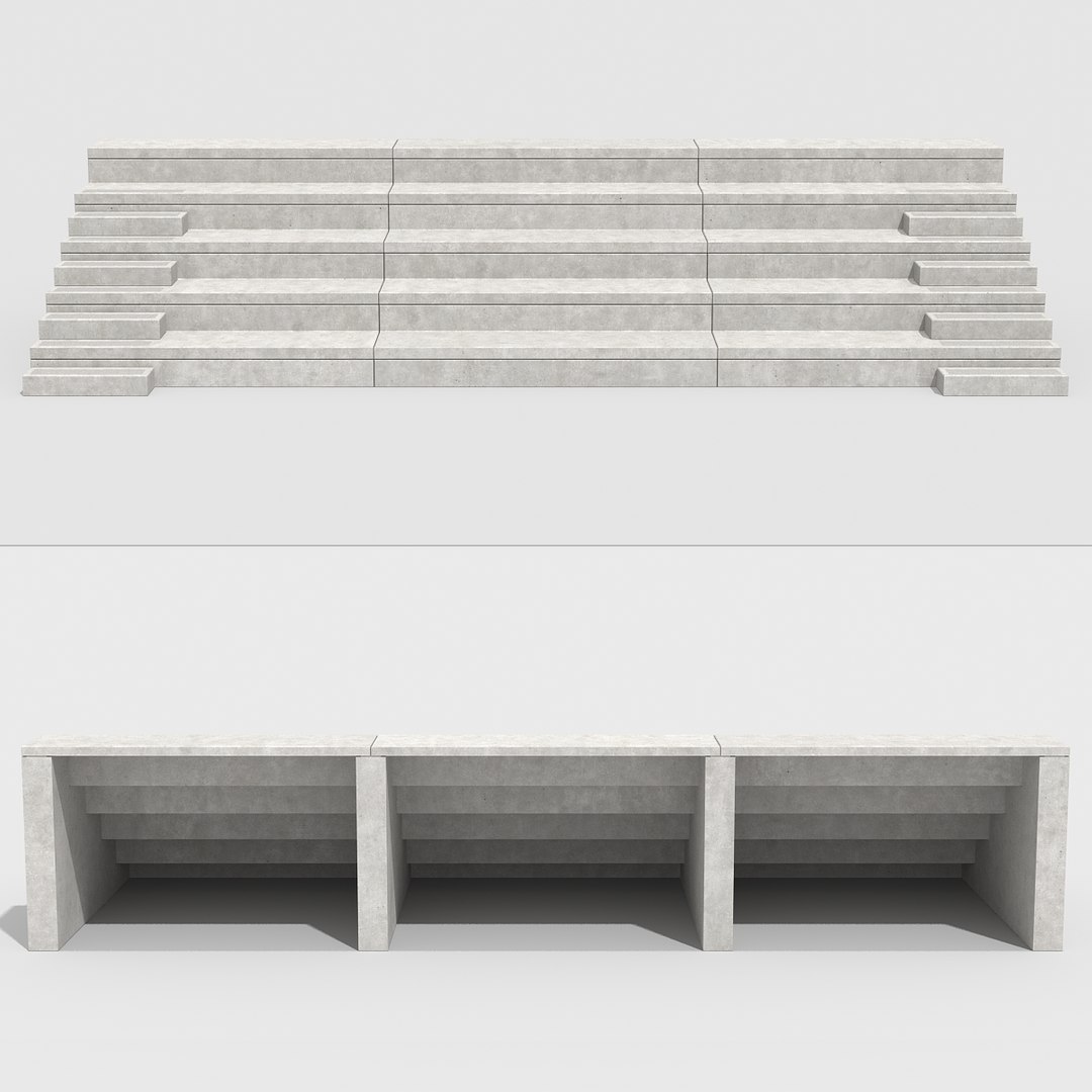 3d Concrete Stand