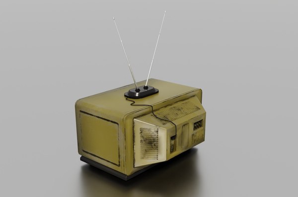 3D Old TV model - TurboSquid 1780463