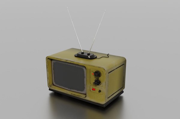 3D Old TV model - TurboSquid 1780463