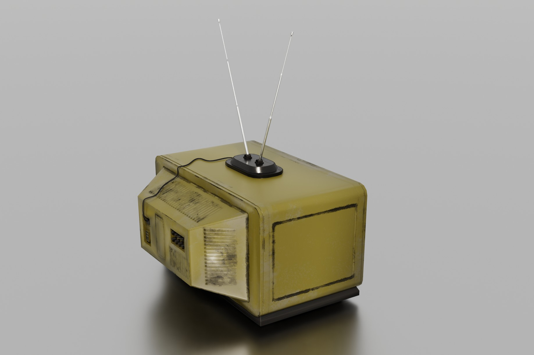 3D Old TV model - TurboSquid 1780463