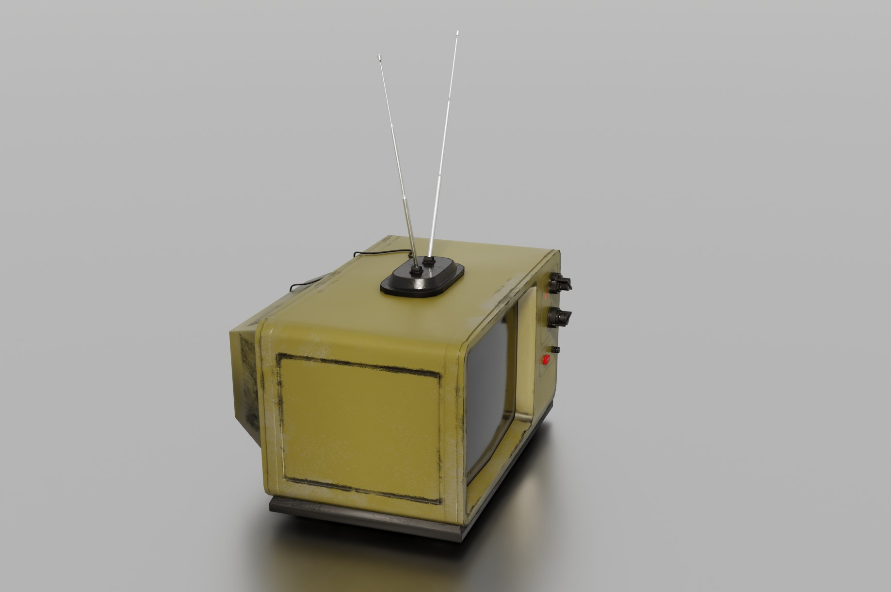 3D Old TV model - TurboSquid 1780463