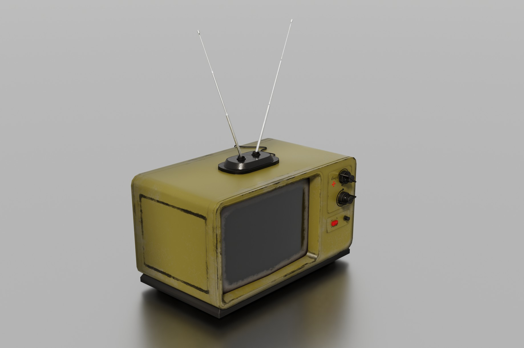 3D Old TV model - TurboSquid 1780463