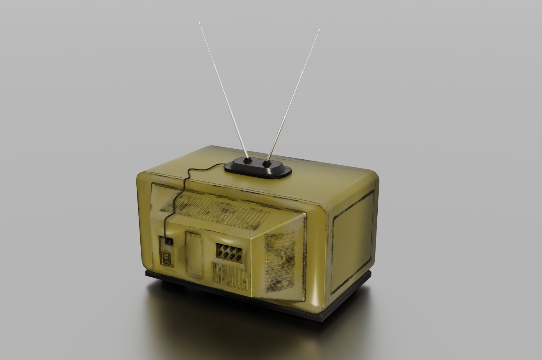 3D Old TV model - TurboSquid 1780463