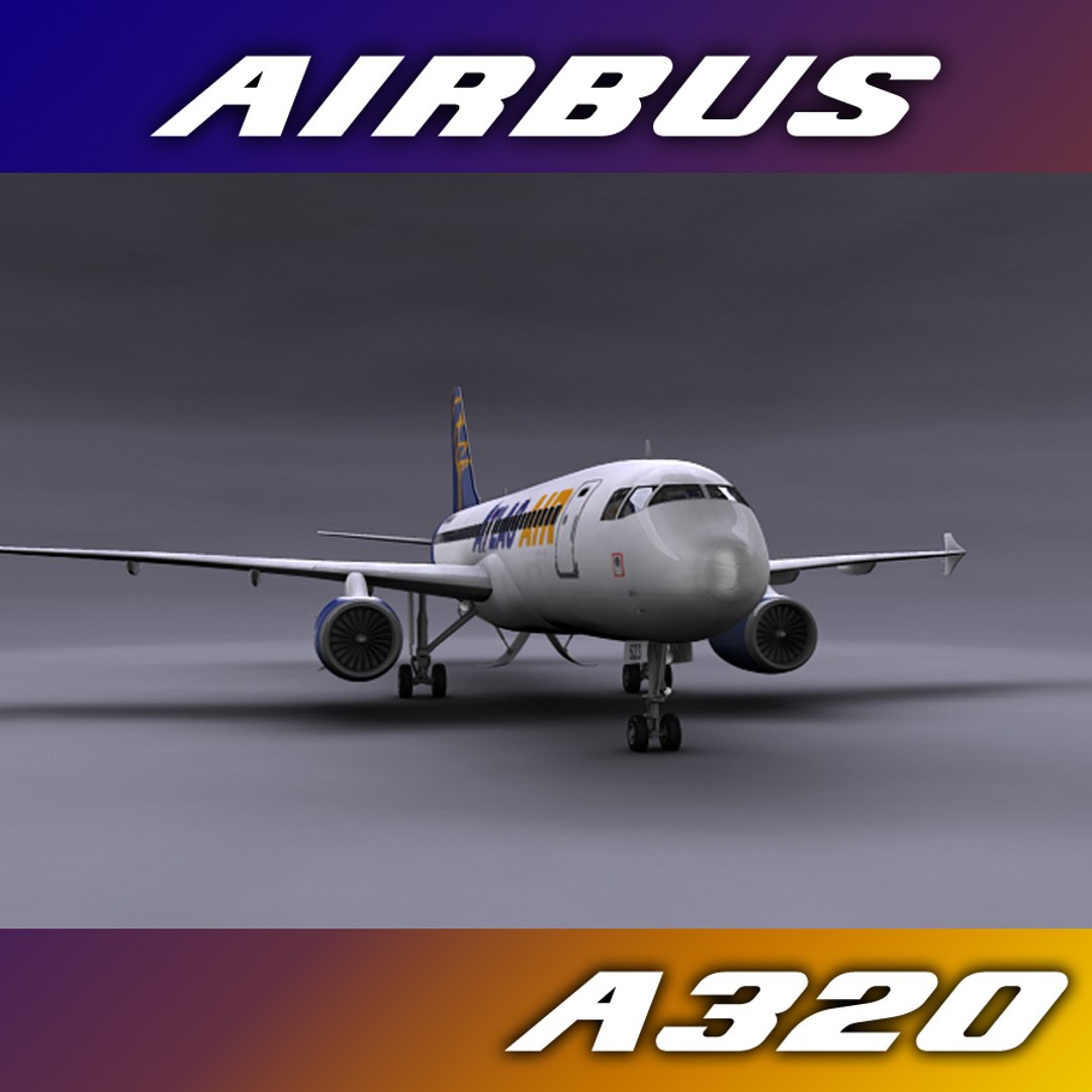 3d a320 atlas air
