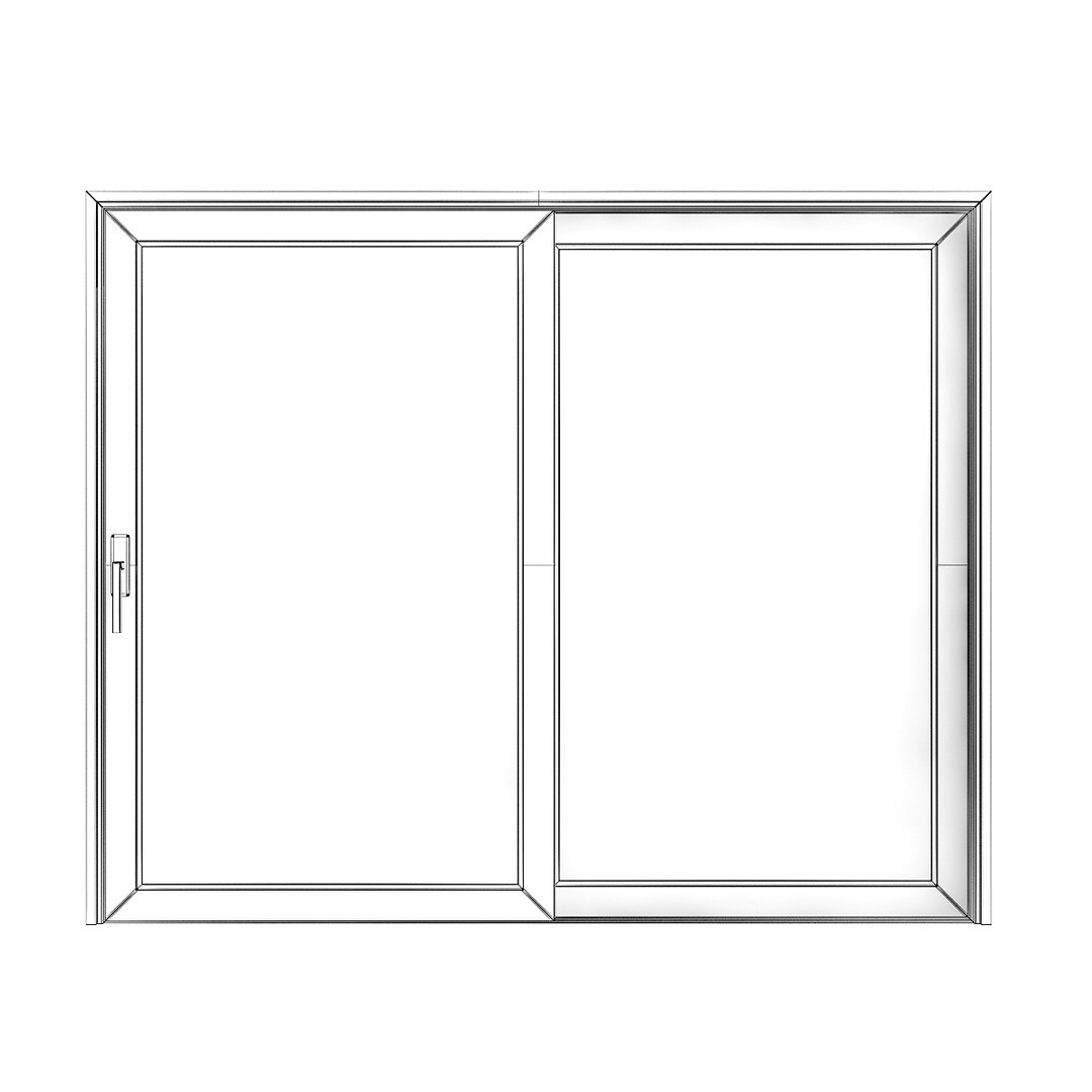 3D Model Metal Window 235 X - TurboSquid 1198348